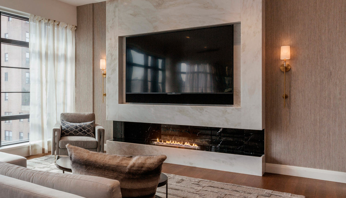 Media Wall Fireplace Solutions | Firefly | Complete Fireplace Solutions