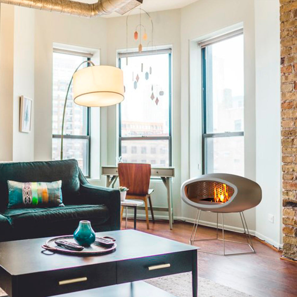 BioBob freestanding bio-ethanol fireplace