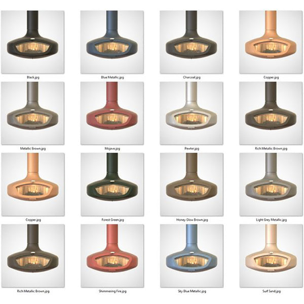 Firemaker BioBob Bioethanol Suspended Fireplace | Firefly