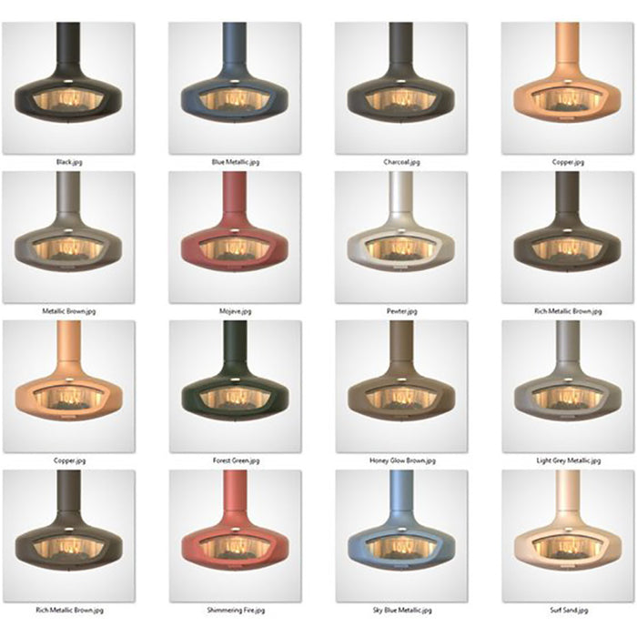 Firemaker BioBob Bioethanol Suspended Fireplace | Firefly