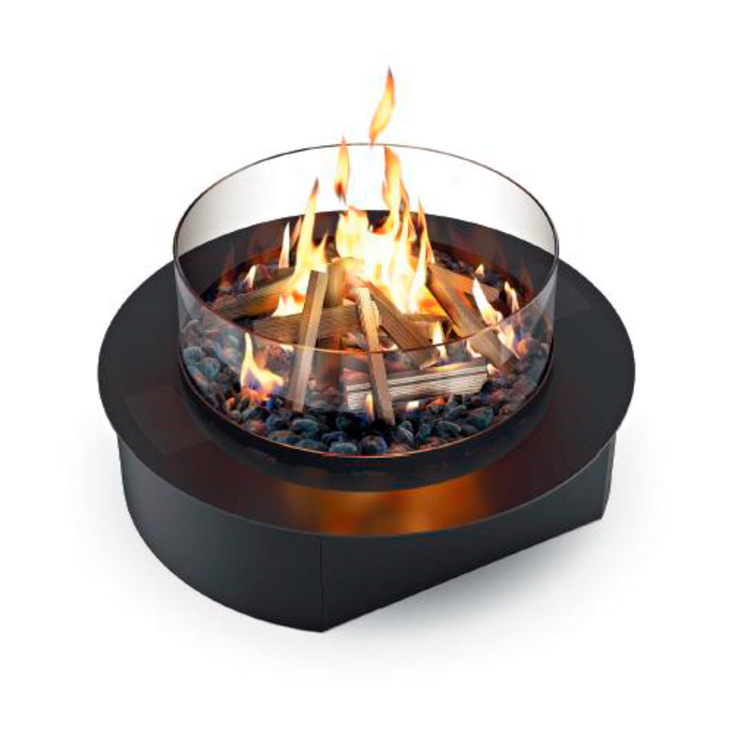 Gloss Fire Dalex Radius Bioethanol Fire | Firefly London