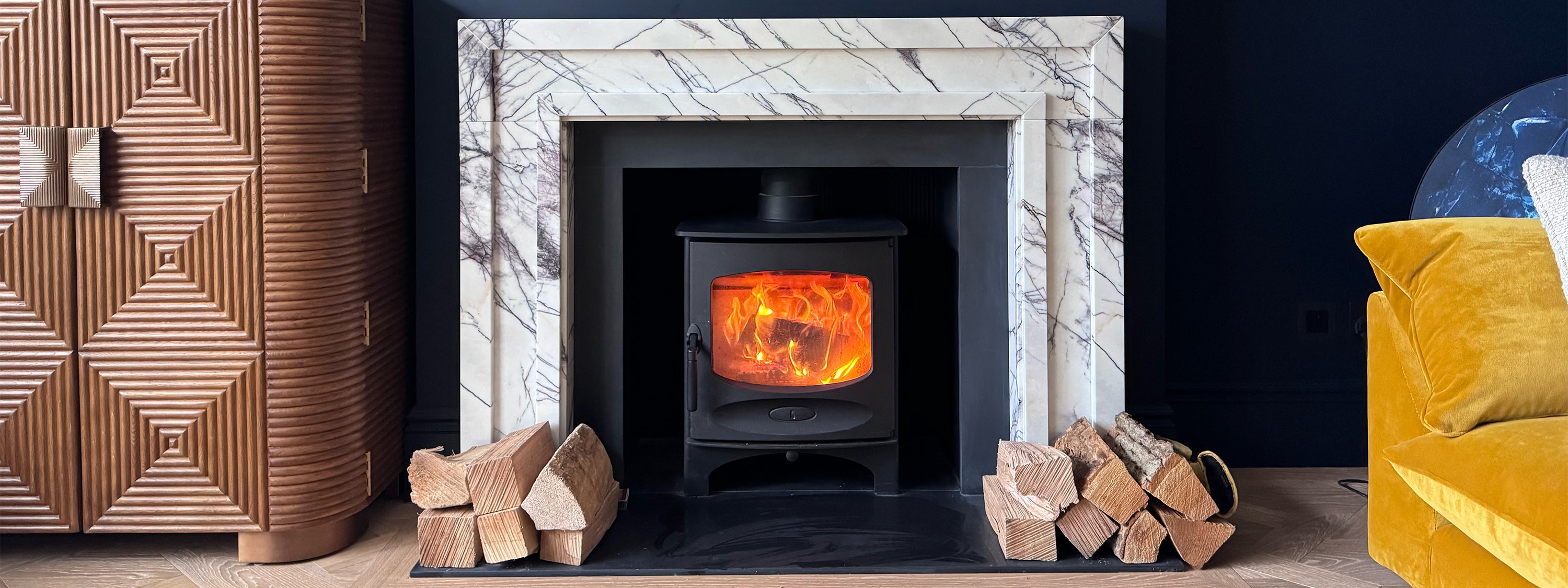 Fireplace Mantels London - Marble & Limestone Fire Mantels
