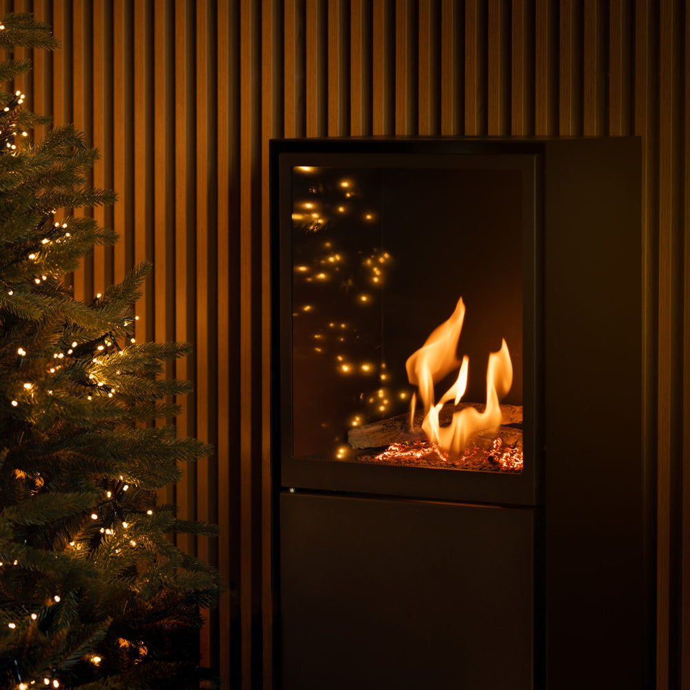 Scandi Freestanding Fire | Planika Bioethanol Fireplace